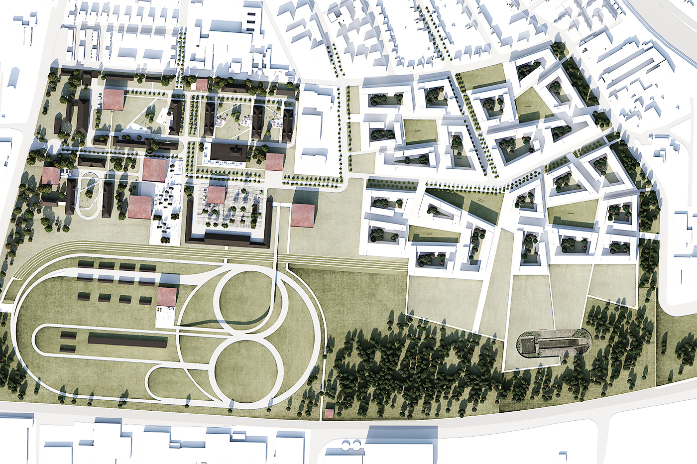 Ray-Barracks-Kaserne - BEL ARCHITEKTEN